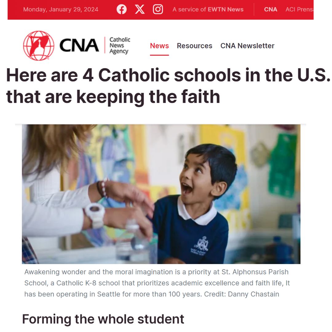 Home - St. Alphonsus Parish School